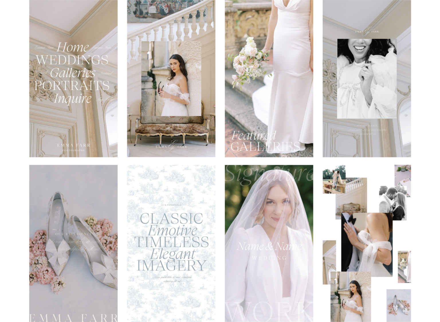 Emma Farr Photography Custom Brand & Showit Website Reveal - Artful ...