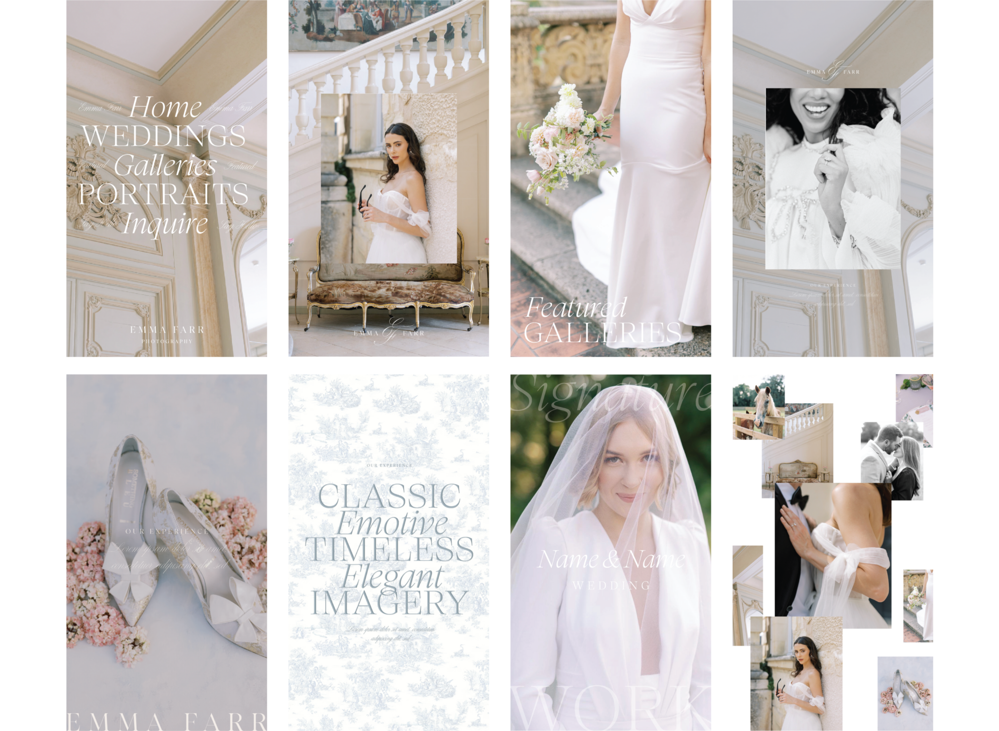 Emma Farr Photography Custom Brand & Showit Website Reveal - Artful ...